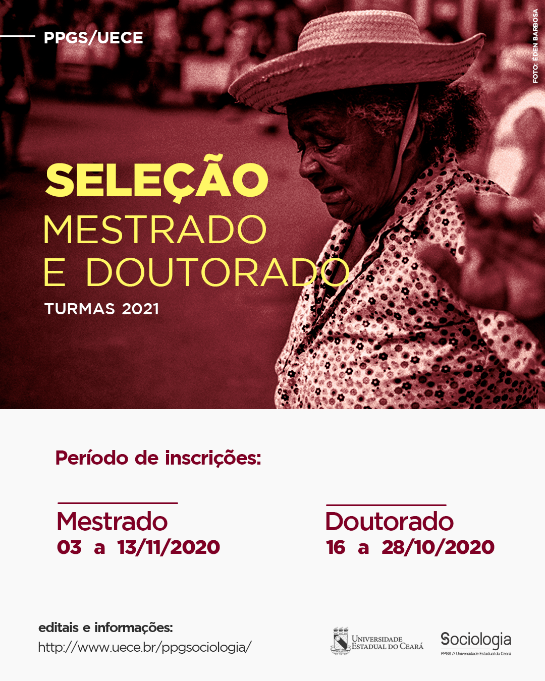 Programa De Pós Graduação Em Sociologia Lança Editais Para Mestrado E
