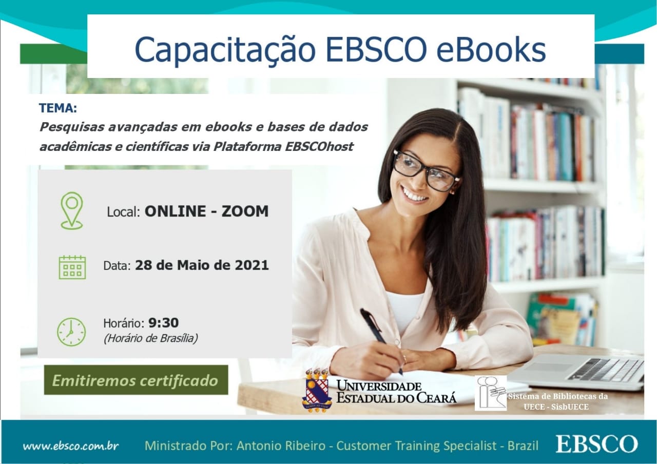 Sistema de Bibliotecas da UECE realiza treinamento sobre ebook da ...