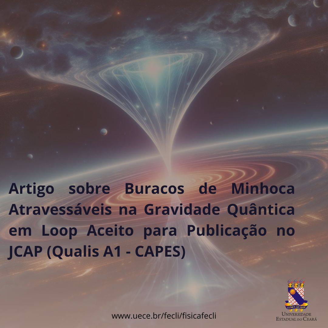 Artigo sobre Buracos de Minhoca Atravessáveis na Gravidade Quântica em ...