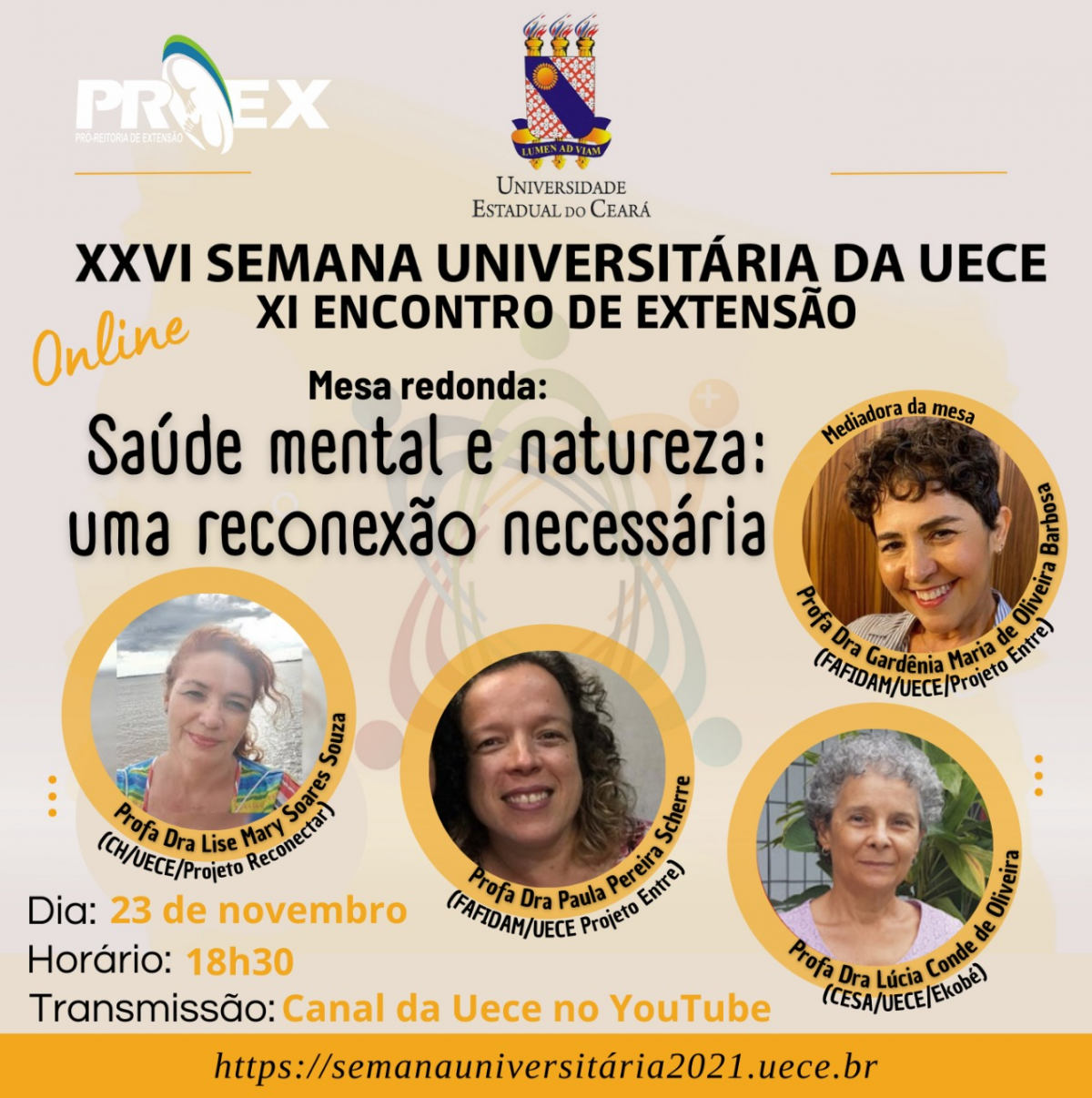 Proex promove o XI Encontro de Extensão na Semana Universitária da Uece ...
