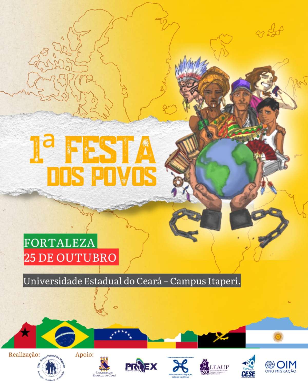 1ª Festas dos Povos – PROPGEO – Programa de Pós-Graduação em Geografia