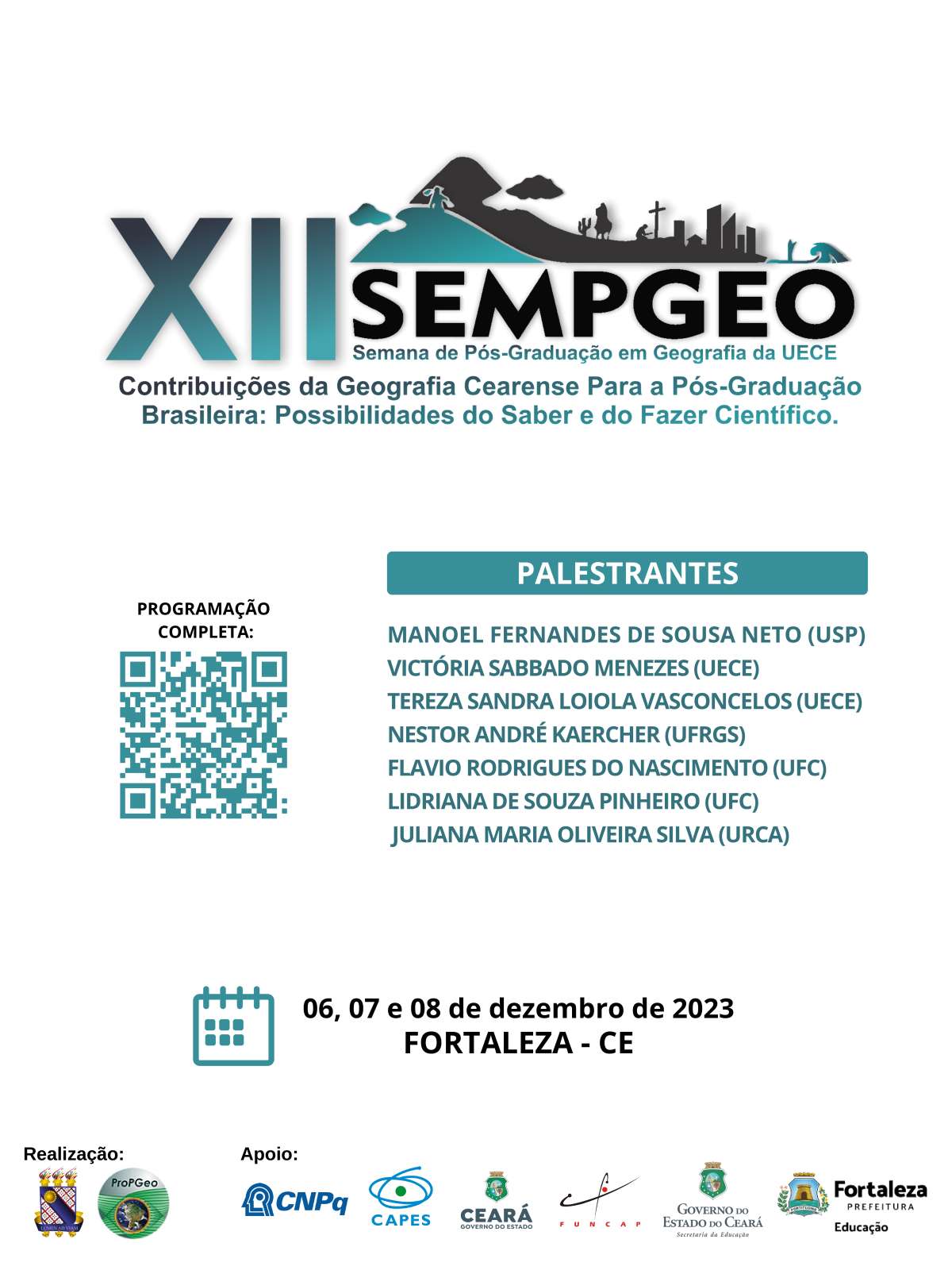 XII Semana da Pós-graduação em Geografia (SEMPGEO). – PROPGEO ...