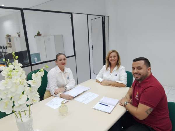 A Secretária da SODC visita a PROPLAN - Pró-Reitoria de Planejamento e ...