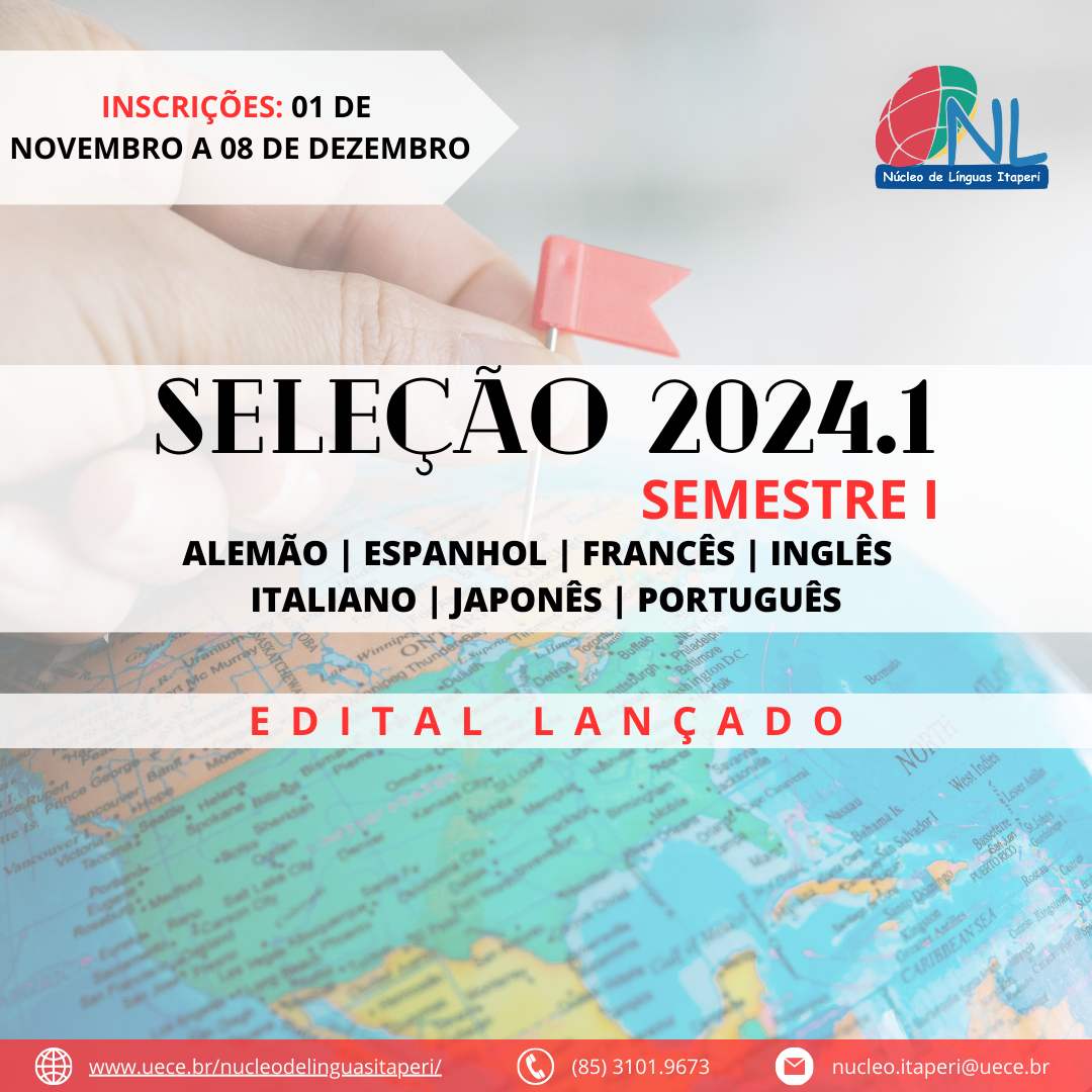 Núcleo de Línguas do campus Itaperi oferece 525 vagas em sete cursos ...