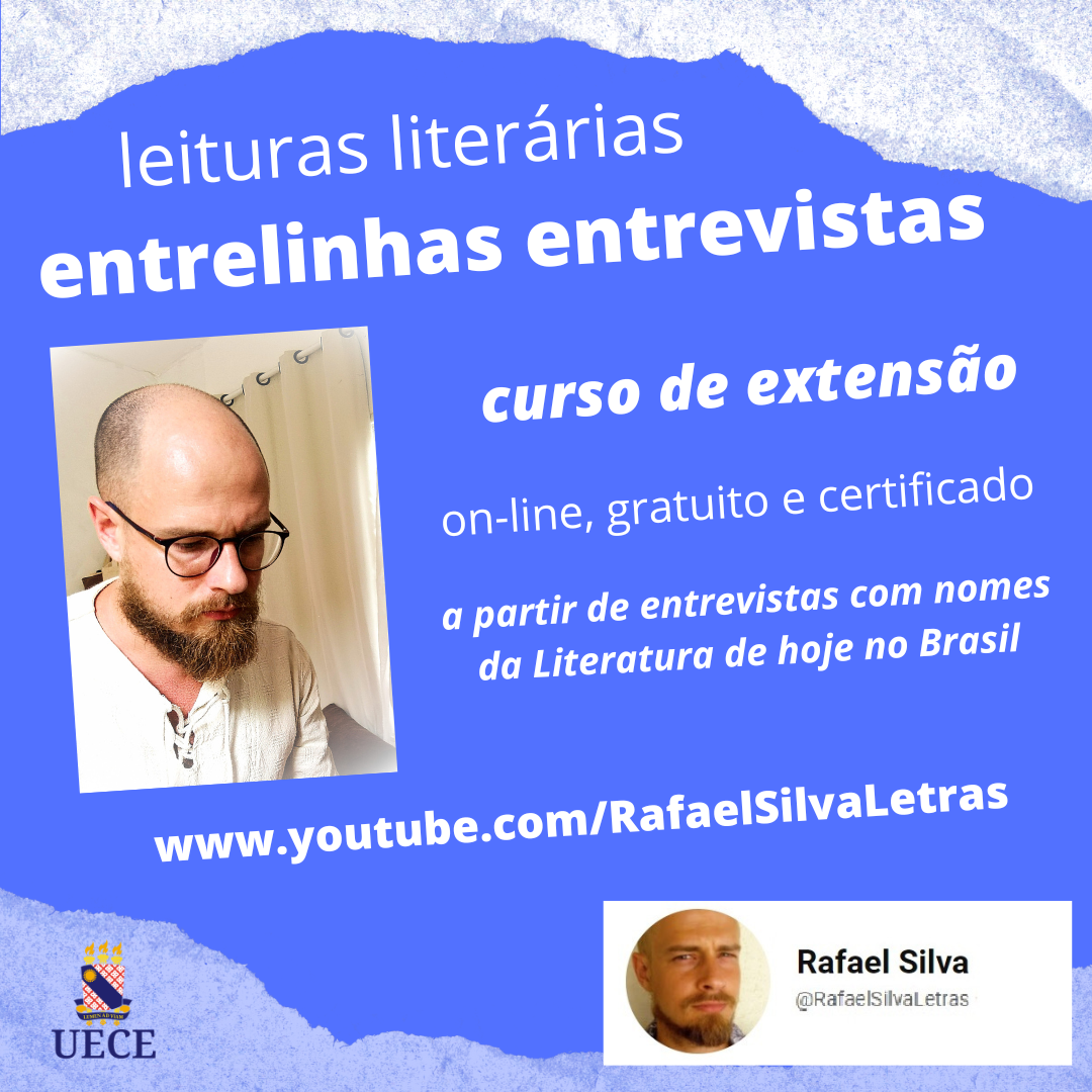 Fecil/Uece oferece o curso online de extensão Leituras literárias: entrelinhas entrevistas ...